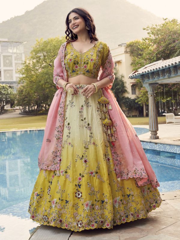 Haldi Outfit - Buy Designer Haldi Function Dresses Online USA