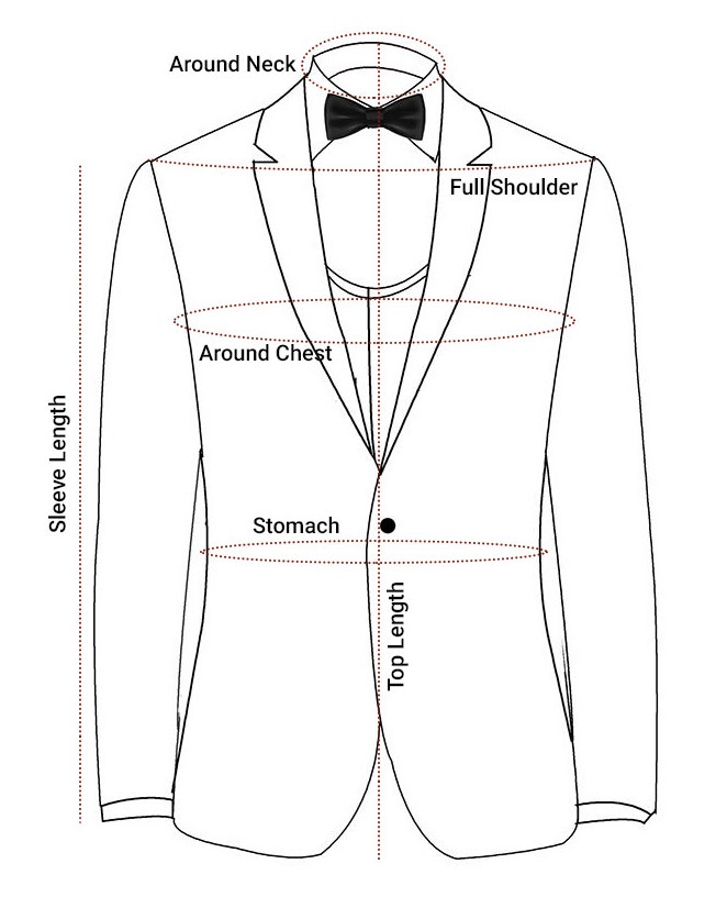 White Color Designer Tuxedo Suit.